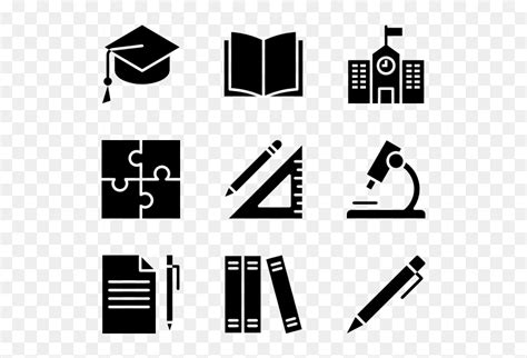 School Subject Icons