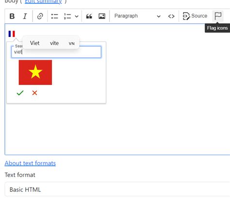 Flag Icons Boostrap Ckeditor
