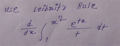 Solved Use Leibnitz Rule D Dx 22 Eta At 7