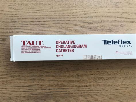 New Teleflex 20018 M55 Operative Cholangiogram Catheter 45f 10box