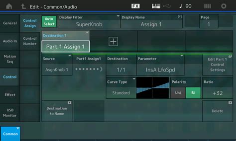 Mastering MODX Super Knob Values YamahaSynth