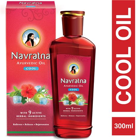 Navratna Ayurvedic Cool Hair Oil 300 Ml Price Uses Side Effects