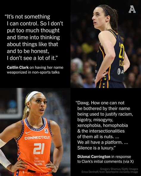 Earlier Today Caitlin Clark Was Asked A Similar Question About Having