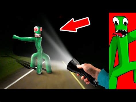 5 GREEN EXE de Rainbow Friends Captados en Cámara en la Vida Real YouTube