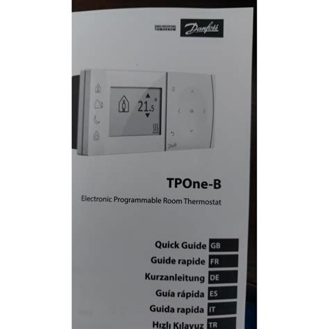 User Manual Danfoss Tpone B English 28 Pages