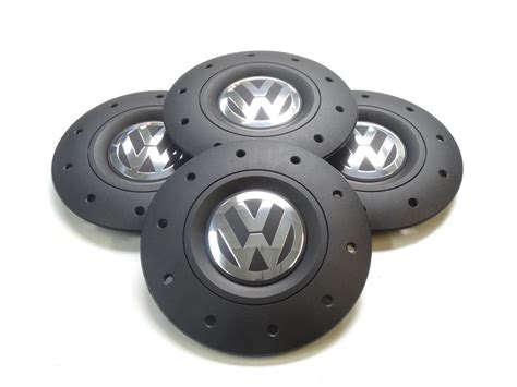x Original VW T T Amarok Radkappe Nabendeckel für Stahlfelge