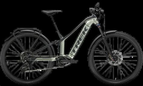 Trek Powerfly FS 4 Equipped Gen 3 E Bike Fully 27 5 Zoll 2024 XS Grün