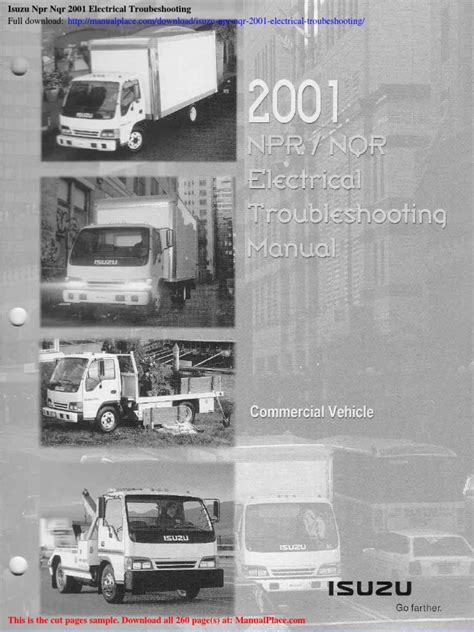 Isuzu Npr Nqr 2001 Electrical Troubeshooting Pdf Fuse Electrical