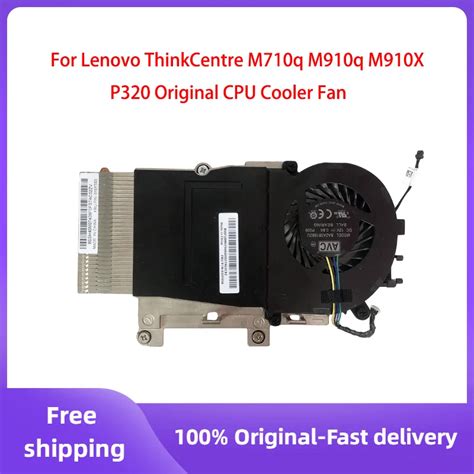 Original Cpu Cooler Fan For Lenovo Thinkcentre M710q M910q M910x P320 Fan Heatsink Cover P N 