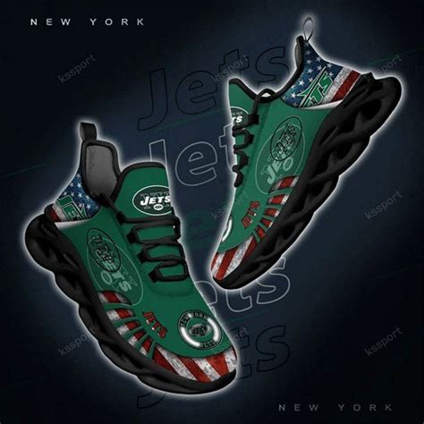 Jets Full Print US Flag Shoes US Sports Nation