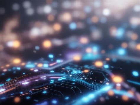 Premium Ai Image Abstract Lines And Dots Connection Technology Background Digital Data