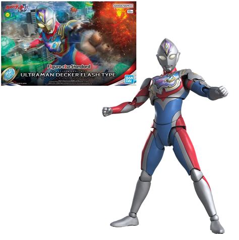 Bems Ultraman Figure Rise Standard Ultraman Decker Flash Type
