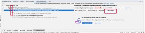 fixing issues sonarqube for ide documentation intellij