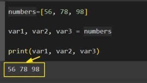 Python Get Multiple Values From List
