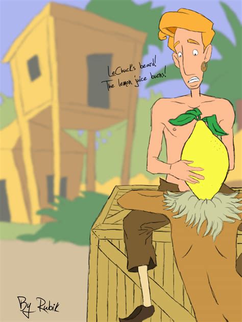 Rule 34 Guybrush Threepwood Lemonhead Male Only Monkey Island Tagme