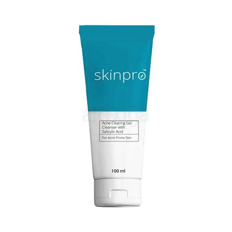 Skinpro Acne Clearing Gel Cleanser With Salicylic Acid For Acne Prone