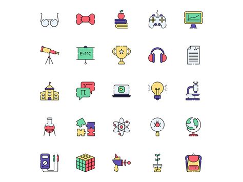 Nerd Icon Set On Behance
