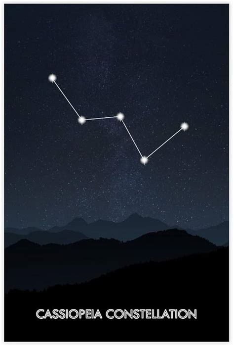 Costellazione Di Cassiopea Il Cielo Di Agosto 2024 Passione