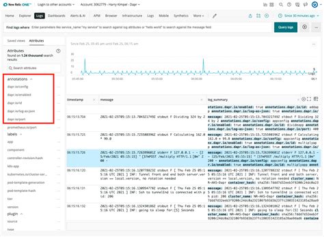 How To Set Up New Relic For Dapr Logging Dapr Docs