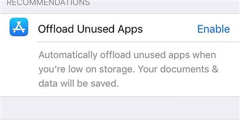 Offload Unused Apps Album On Imgur
