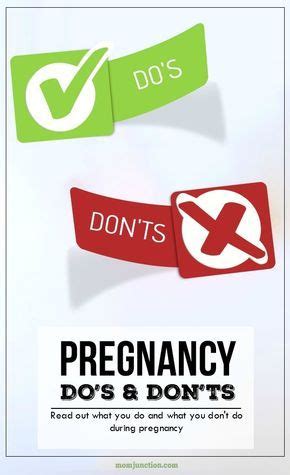 A Must Follow List Of Dos And Don Ts When Pregnant Artofit