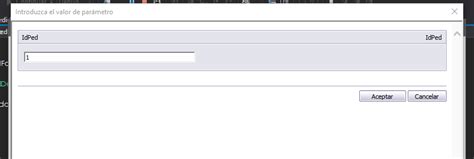 c evitar showdialog de ingreso de parametros stack overflow en español