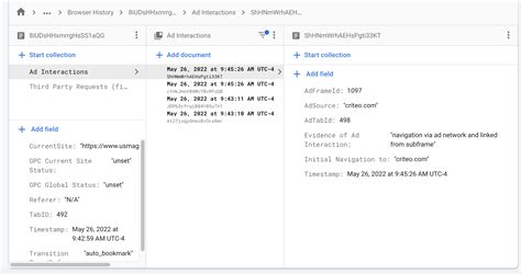 Address Ad Interactions Duplicate Entries · Issue 215 · Privacy Tech
