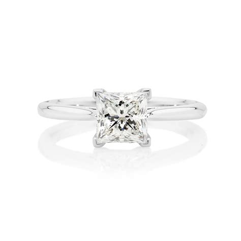 Princess Cut Solitaire Australian Diamond Brokers