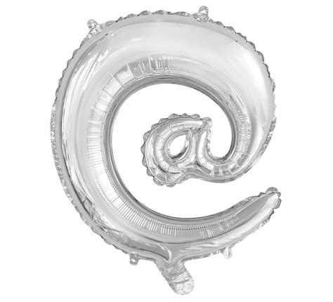 Globo De Foil Color Plata De 41 Cm