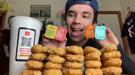 Asmr Eating Mcdonalds Chicken Nuggets🔥 Youtube