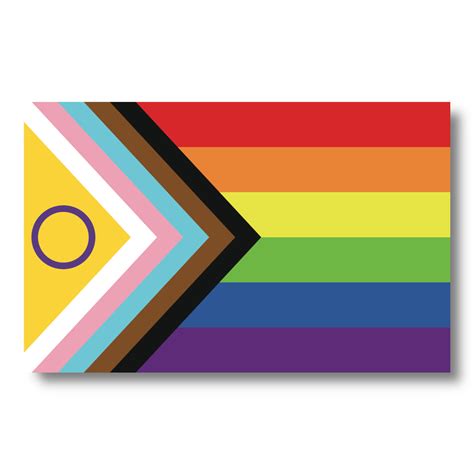 Flag Intersex Inclusive Pride Benefit Item