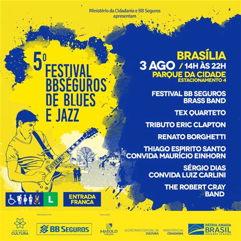 º Festival BB Seguros de Blues e Jazz em Brasília Roteiro Baby Brasília