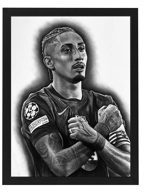 Raphinha Footy Wandbild Myfooties