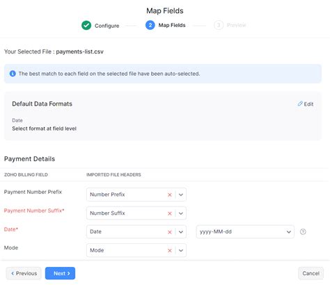 Basic Functions In Payments Received Help Zoho Billing