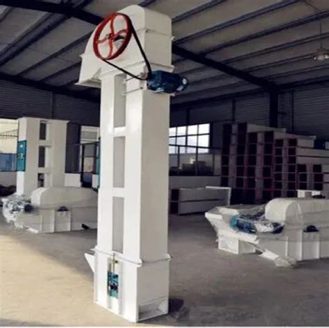 High Capacity Grain Rice Mill Bucket Elevator For Delivering Materials