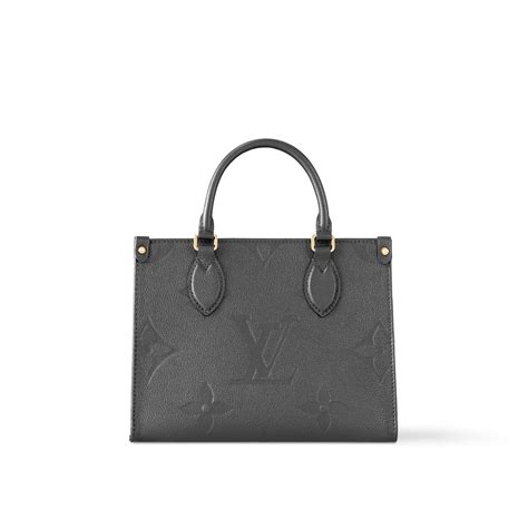 Onthego Pm Monogram Empreinte 皮革 女士時尚手袋 M12886 Louis Vuitton