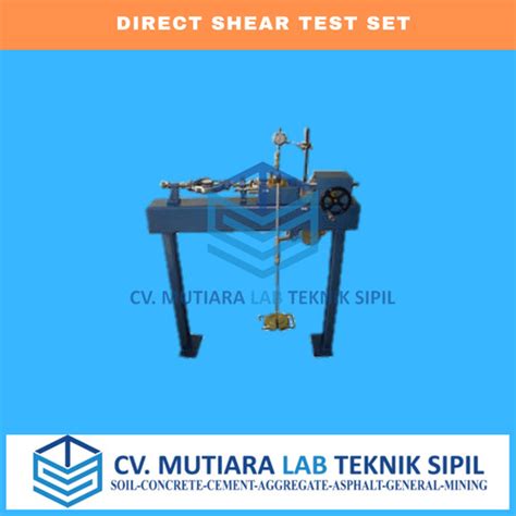 Jual Direct Shear Test Set Alat Uji Tanah Lab Teknik Sipil Kota