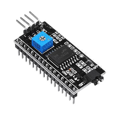3pcs Iic I2c Twi Spi Módulo De Puerto Serie 5v 1602lcd Pantalla