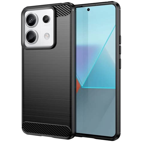 tectTech Xiaomi Redmi Note 13 Pro Hülle TPU Brushed Black