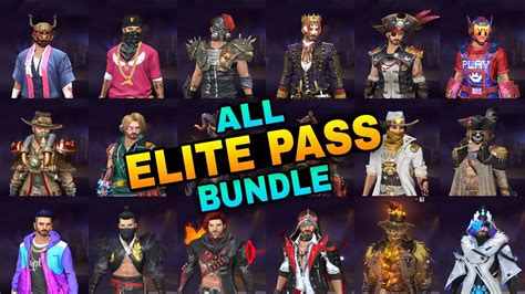 All Elite Pass Bundle In Free Fire Free Fire All Elite Pass Bundle