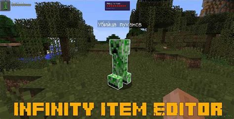 Infinity Item Editor [1 12 2] [1 16 5] мод Майнкрафт