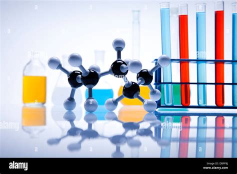 Laboratory Dna Structure Stock Photo Alamy