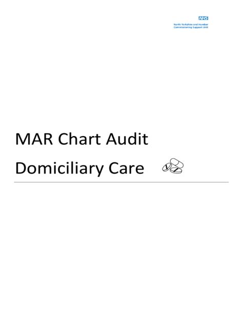 Mar Chart Audit Form Domiciliary Care