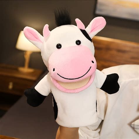 Rkcode Cartoon Animal Hand Puppet Monkey Plush Hand Puppet Puppet