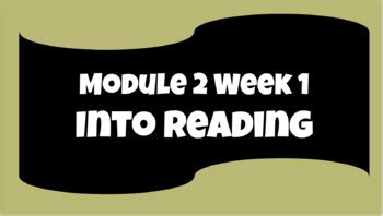 HMH Into Reading Module 2 Week 1 By Luv2Create TpT