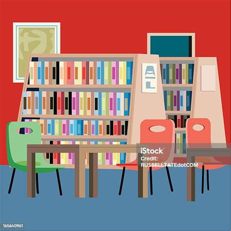 Library向量圖形及更多圖書館圖片 圖書館 書櫃 教育 Istock