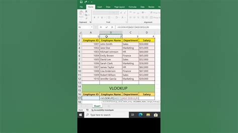 Vlookup Advance Excel Formula Exceltips Exceltricks Shorts Short