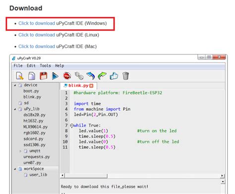 How To Use MicroPython On An ESP With UPyCraft ESP Maker Pro