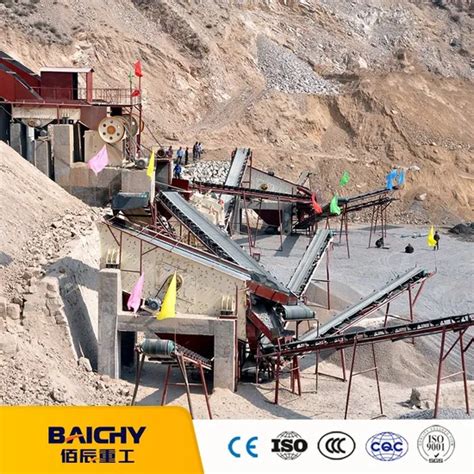 Complete Quarry Crushing Plants Stationary Granite Limestone Gravel Jaw