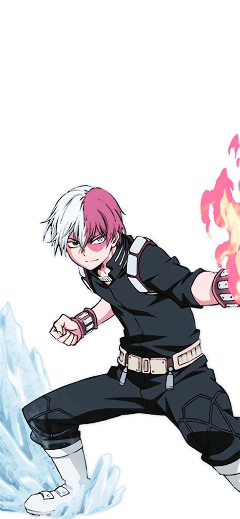 Denji Todoroki Shouto Iphone 10 Lock Screen
